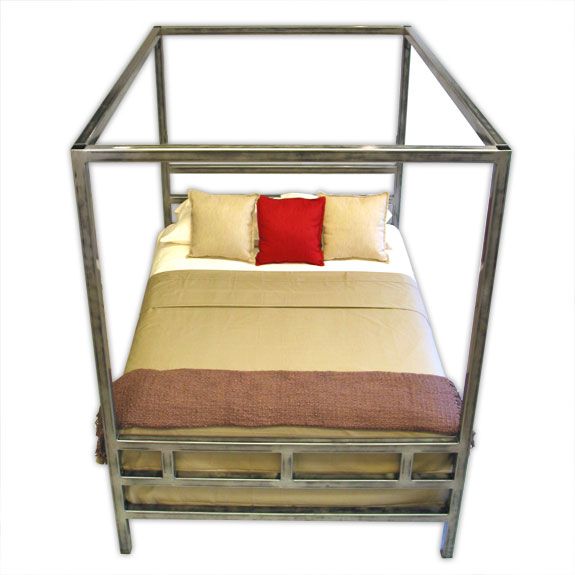 Stainless steel canopy bed store
